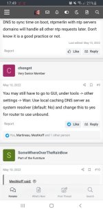 Unbound Settings | SNBForums