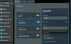 Asus RT-AX88U router and VPN | SNBForums