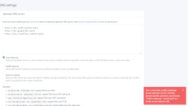 Adguard DNS Settings issue/bug? | SNBForums
