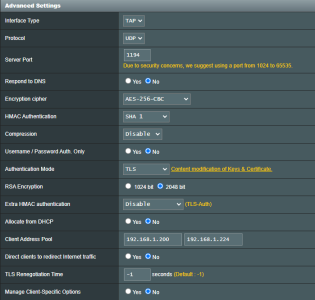 OpenVPN TAP setup (for LAN gaming) on stock ASUS RT-AC66U B1 | SNBForums