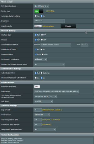OpenVPN TLS Error: tls-crypt unwrapping failed | SNBForums