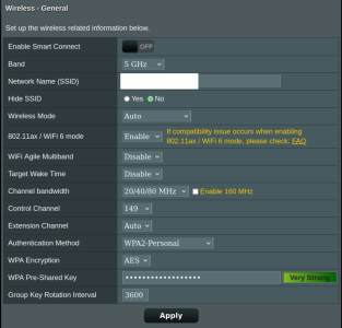 Mesh Settings For AX58U Setup | SNBForums