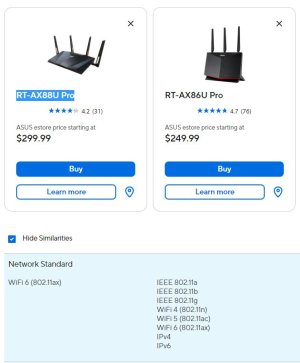 RT-AX88U Pro v.s. RT-AX86U Pro | SNBForums