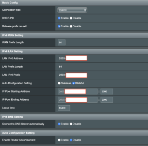 IPv6 config on Asus RT-AX86U with Google Fiber | Page 2 | SNBForums